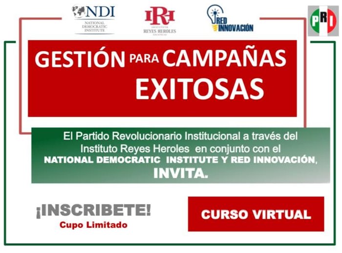 INVITA PRI A CURSO SOBRE GESTIÓN DE CAMPAÑAS EXITOSAS - DireccionesZac INVITA PRI A CURSO SOBRE GESTIÓN DE CAMPAÑAS EXITOSAS - DireccionesZac